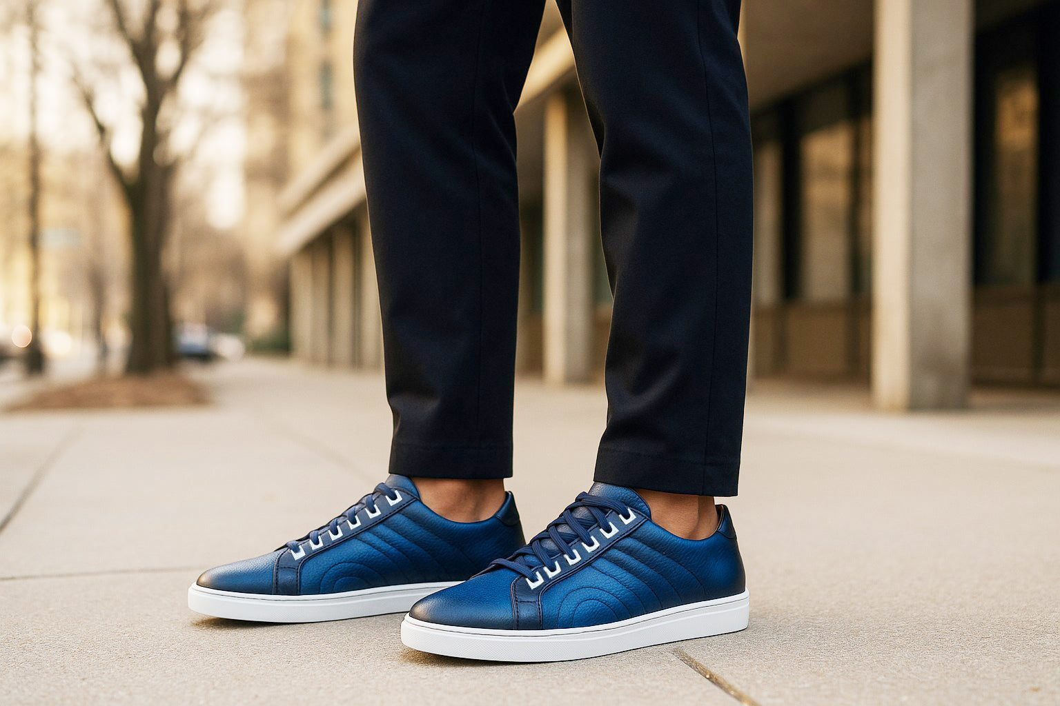 Buy Men's Leather Sneakers | Fashion Sneakers