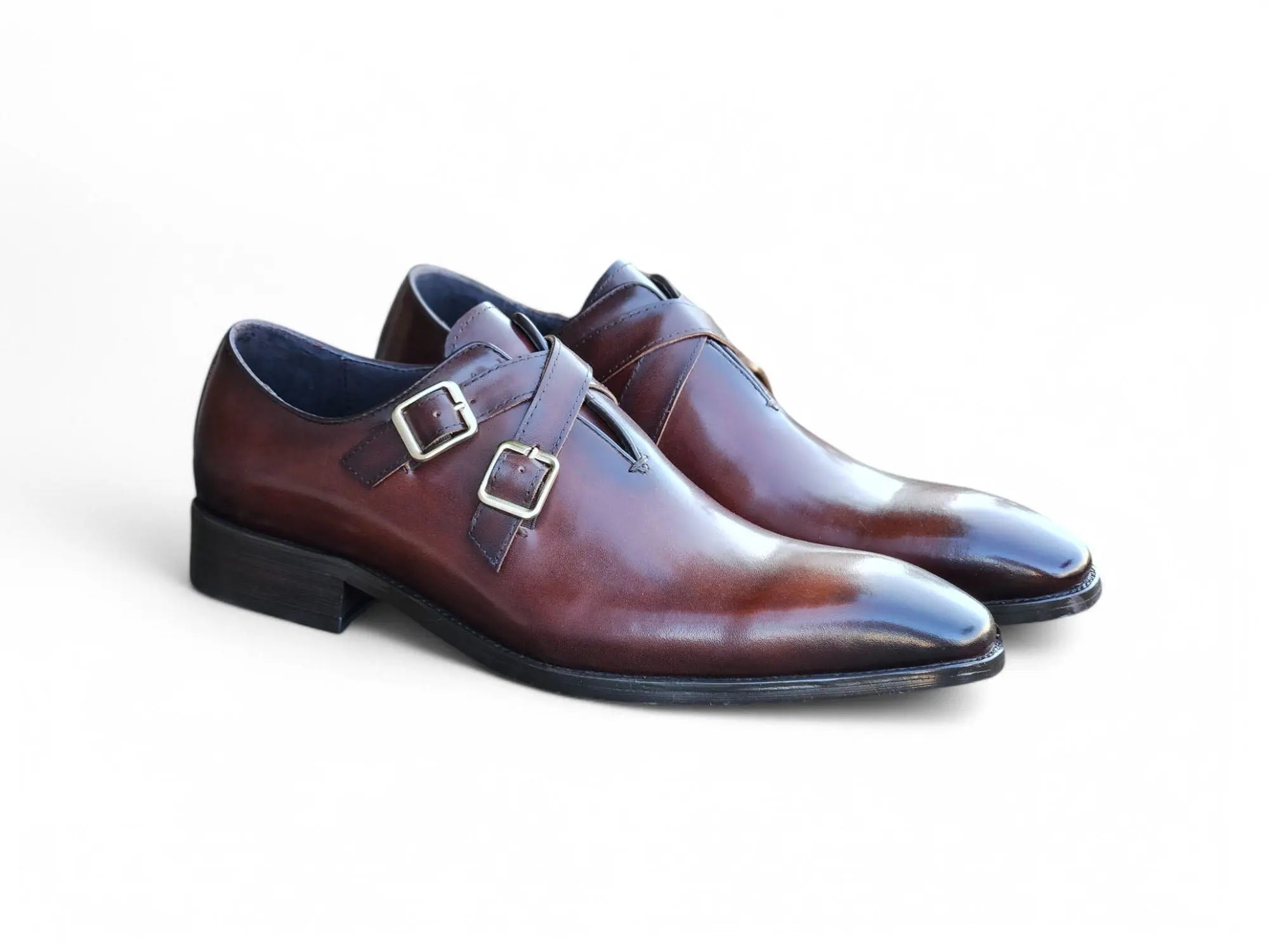 Cross Straps Wholecut Shoe - Carrucci Shoes